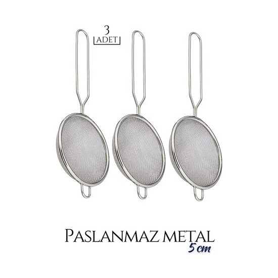 Hatiç Store Transformacion 3 Lü Set Metal Çay Süzgeci Fiyatı