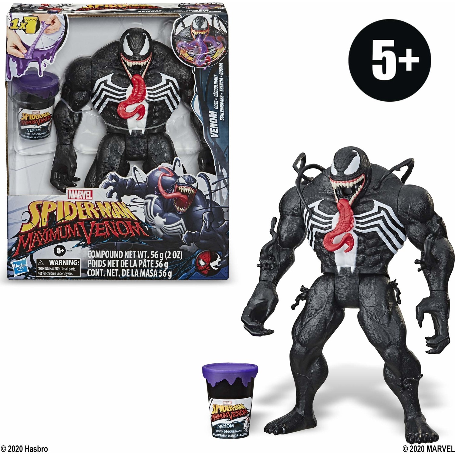 Spider-Man Maximum Venom 12 5" Aksiyon Figürü - Siyah (Yurt Fiyatı