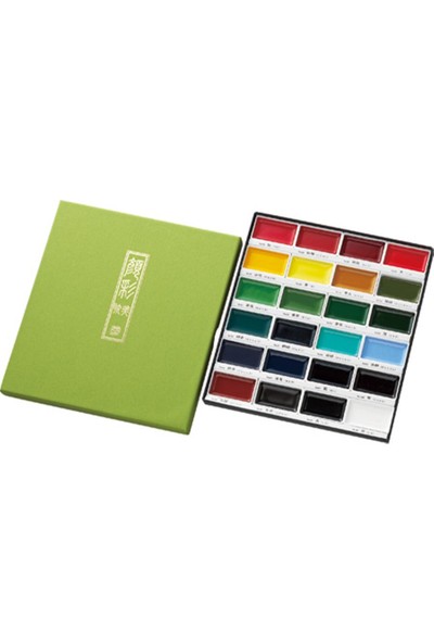 Zıg Suluboya Pigment Gansai Tambi Mc20/24V 24’lü Zıg Suluboya Pigment Gansai Tambi Mc20/24V 24’lü