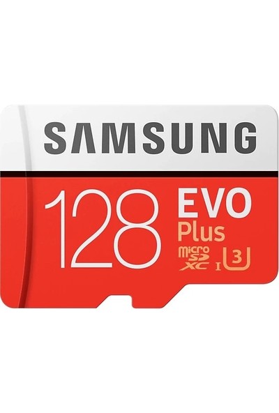 Samsung EVO Plus 128GB 100MB/s microSDXC Kart -MB-MC128HA/EU Samsung EVO Plus 128GB 100MB/s microSDXC Kart -MB-MC128HA/EU