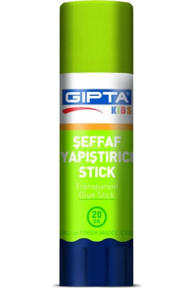 Gıpta Glue Stick - 12'li - 20Gr Beyaz Gıpta Glue Stick - 12'li - 20Gr Beyaz