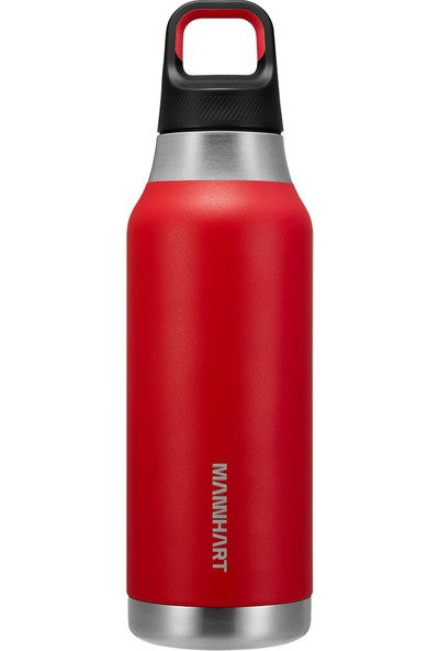 Mannhart by Spigen B213 Sızdırmaz Vakumlu Çift Katmanlı Travel Mug Paslanmaz Çelik Termos 500 ml Hot 6h / Cold 24h Rudolph Red - AHP00353