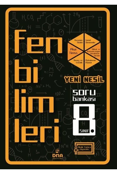 Dna  Yayınları  8.Sınıf Fen Bilimler Soru Bankası Dna  Yayınları  8.Sınıf Fen Bilimler Soru Bankası