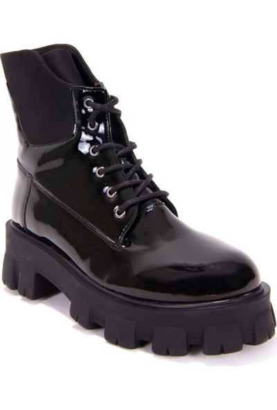 Caprito 1057-740 Siyah Günlük Düz Kadın Bot