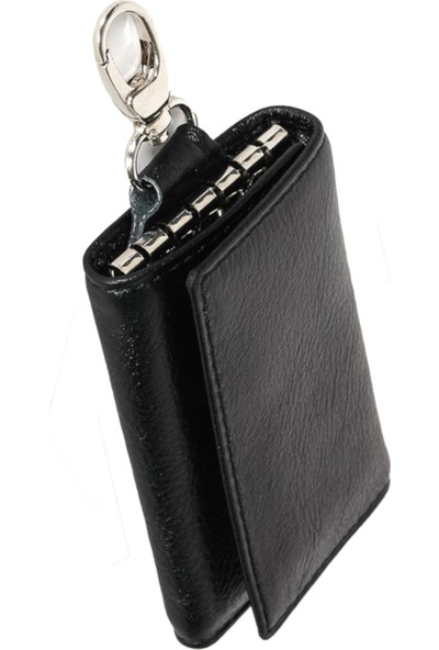 Leyl Deri 6 Anahtar Askılı Kemer Köprü Anahtarlığı