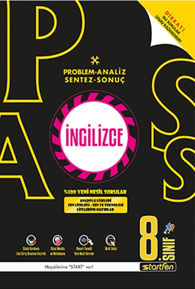 Startfen Yayınları 8. Sınıf Pass Ingilizce Soru Bankası Startfen Yayınları 8. Sınıf Pass Ingilizce Soru Bankası