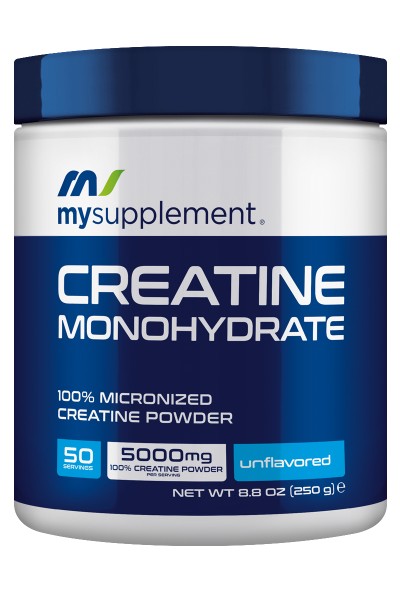 Mysupplement Creatine Monohydrate Aromasız 250 gr Mysupplement Creatine Monohydrate Aromasız 250 gr