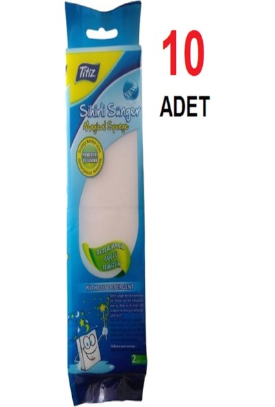 Kumpazar Titiz Sihirli Sünger 2'li 10 Paket
