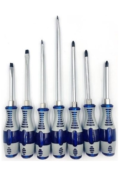 Makro Yapı Makroyapı 7'li Tornavida Takımı Tornavida Seti Pro Darbeli