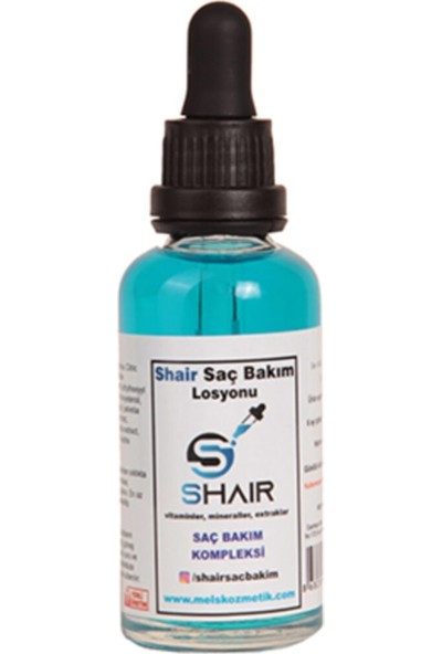 Mels Shair Saç Bakım Losyonu Mavi Su 50 ml Mels Shair Saç Bakım Losyonu Mavi Su 50 ml