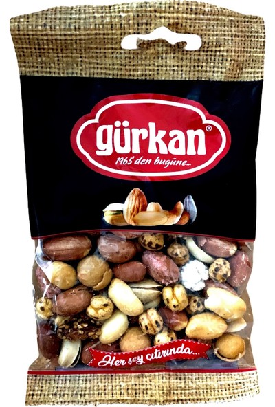Gürkan Kuruyemiş Kına Çerezi Jumbo Karışık 50 gr x 10'lu Gürkan Kuruyemiş Kına Çerezi Jumbo Karışık 50 gr x 10'lu
