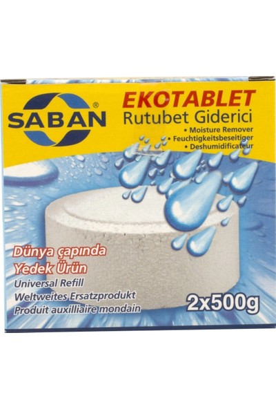 Saban Saban nem Alıcı Yedek Tablet 2 x 500 gr