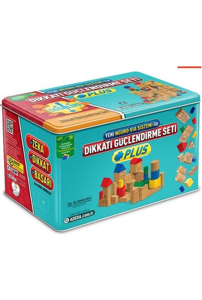 Dikkati Güçlendirme Seti Plus 3 Yaş Dikkati Güçlendirme Seti Plus 3 Yaş