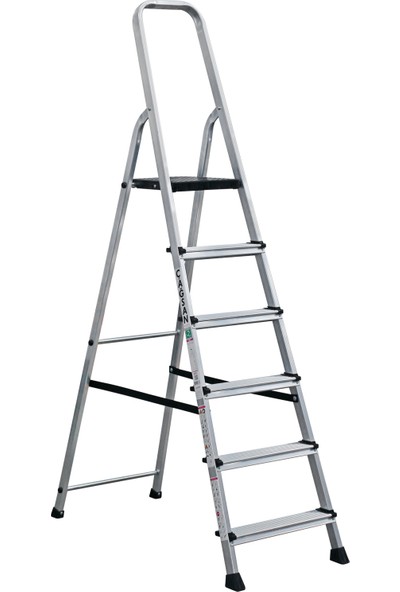 Çağsan 5+1 Basamaklı Bergama Alüminyum Merdiven (BG5)