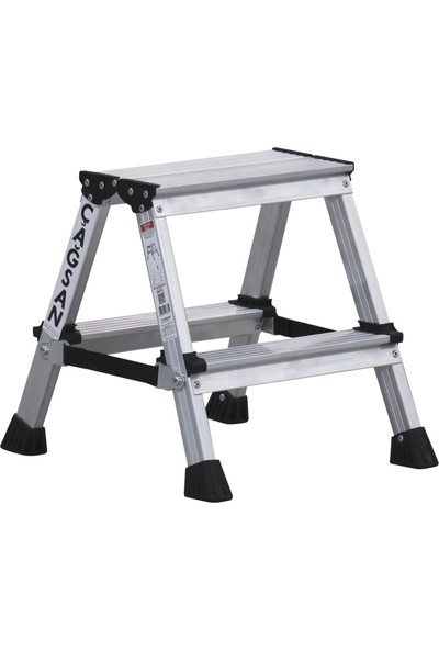 Çağsan 2 Basamaklı Olimpos Çift Çıkışlı Alüminyum Merdiven (OL2)