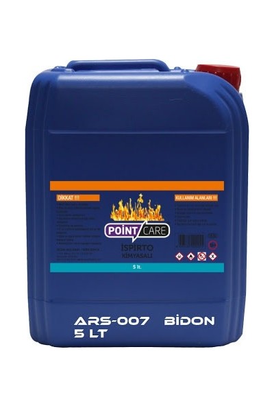 Point Care Ispirto, %98 Mavi Renk, 5 Litre Kokusuz Ispirto Kimyasalı Point Care Ispirto, %98 Mavi Renk, 5 Litre Kokusuz Ispirto Kimyasalı