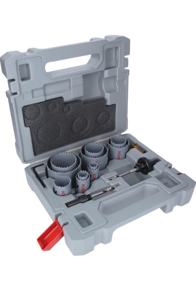 Bosch 15 Parça Bimetal 19-76 mm Panç Delik Açma Seti 2607011478