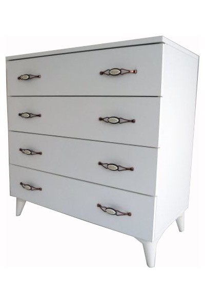 Ahşap Mobilya 4 Çekmeceli Şifonyer