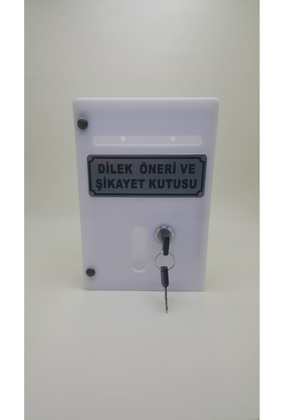 Pleksi Dilek Öneri Şikayet Kutusu