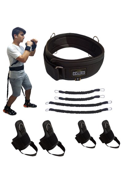 Excalibur Gölge Boksu Direç Lastiği Seti - M Beden