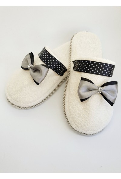 Melkady 153 - Damat Terliği, Yeni Evli Hediyelik, Banyo Terlik