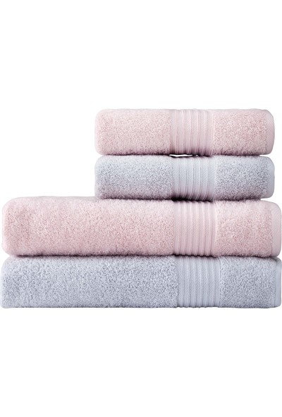 Coronet Home Bonny Pamuklu 4'lü Havlu Seti