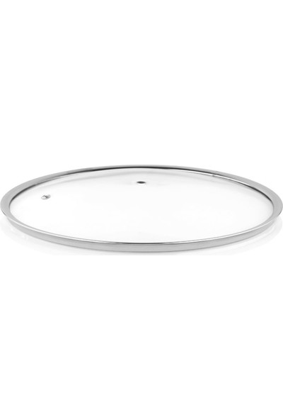 Karaca Granit-Çelik 26 cm Tencere Için Metal Çerceveli Cam Kapak ve Metal Kulp ile Beraber Karaca Granit-Çelik 26 cm Tencere Için Metal Çerceveli Cam Kapak ve Metal Kulp ile Beraber