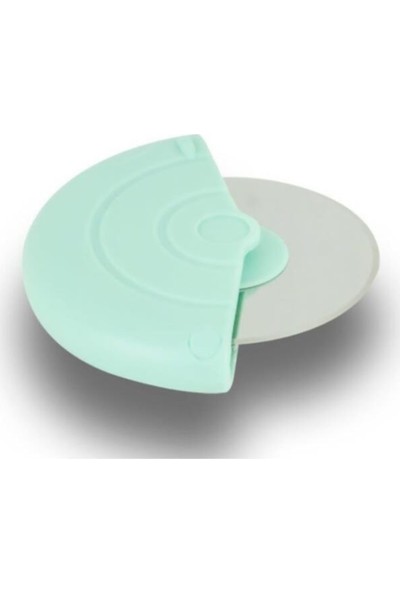 Penguen Turkuaz Pizza Börek Kesici Yuvarlak