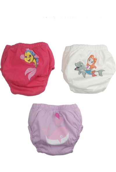 Poopes Kız Bebek Alıştırma Külodu 3'lü Poopes Kız Bebek Alıştırma Külodu 3'lü