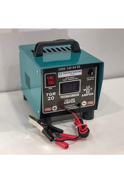 Öztürk 12 Volt 20 Amper Öztürk Dijital Akü Şarj Cihazı