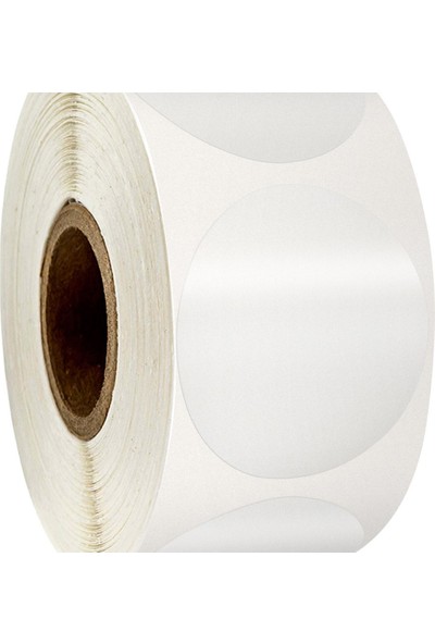 Denge Yuvarlak Kesim Şeffaf Çıkartma Bant Etiket 1000 Adetlik Rulo 3 cm Denge Yuvarlak Kesim Şeffaf Çıkartma Bant Etiket 1000 Adetlik Rulo 3 cm