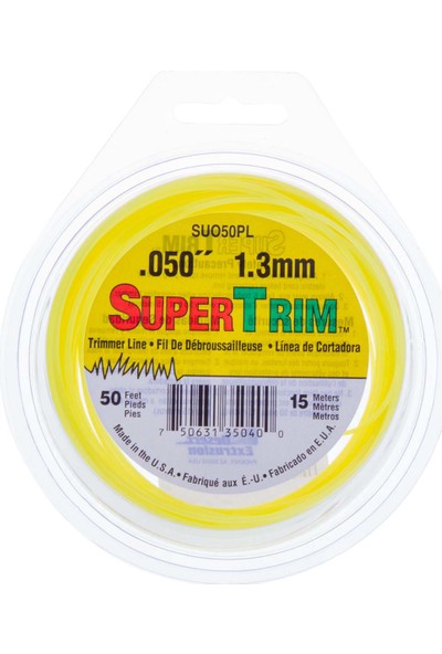 Super Trim Misina 1.3 mm 15 m Sarı Super Trim Misina 1.3 mm 15 m Sarı
