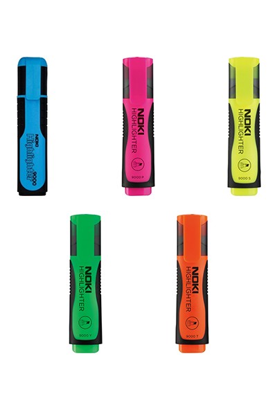 Noki Highlighter Fosforlu Kalem 9000 5'li Set