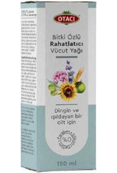 Otacı Bitki Özlü Rahatlatıcı Vücut Yağı Dingin Işıldayan Cilt 150 ml Otacı Bitki Özlü Rahatlatıcı Vücut Yağı Dingin Işıldayan Cilt 150 ml