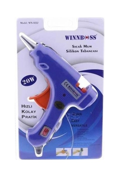 Asfar Wınnboss WN-1022 20W Sıcak Mum Silikon Tabancası