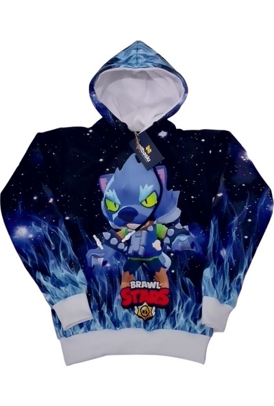 Nil Sport Nilsport Brawl Stars Kapşonlu Sweatshirt