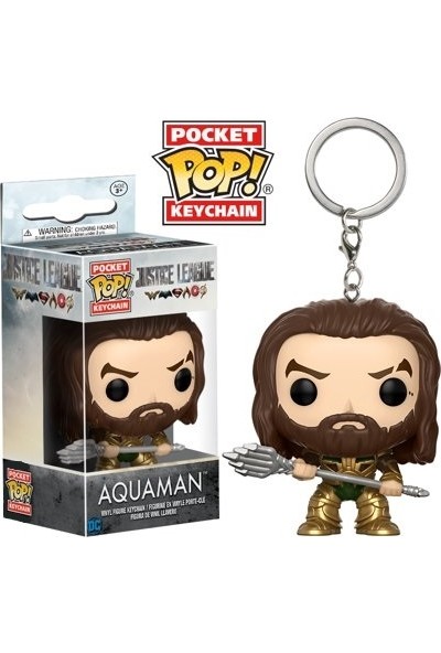 Funko Pop Dc Justice League Aquaman Arthur Curry Figür Anahtarlık Funko Pop Dc Justice League Aquaman Arthur Curry Figür Anahtarlık