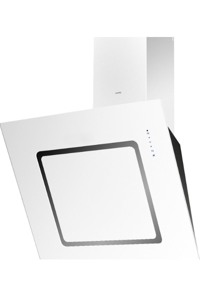 Vinola CWW106.600 Beyaz Digital Kontrollü 800M3 Yatay Cam Davlumbaz