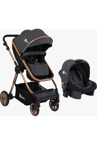 4 Baby Comfort Gold Travel Sistem Bebek Arabası ve Puset