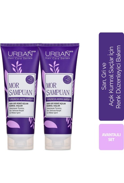 Urban Care Mor Şampuan Avantajlı Set