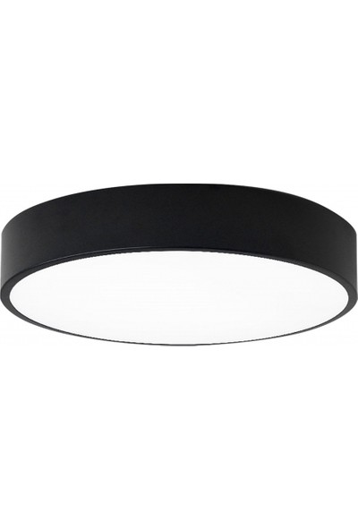 Deco Bulvar S50 15W Ledli 6500K Beyaz Işık 32 cm Siyah Tavan Armatürü Deco Bulvar S50 15W Ledli 6500K Beyaz Işık 32 cm Siyah Tavan Armatürü