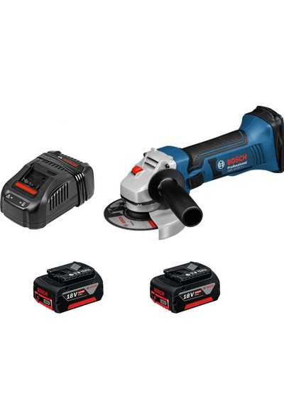 Bosch Professional Gws 18-125 V-Lı 4 Ah Çift Akülü Taşlama Bosch Professional Gws 18-125 V-Lı 4 Ah Çift Akülü Taşlama