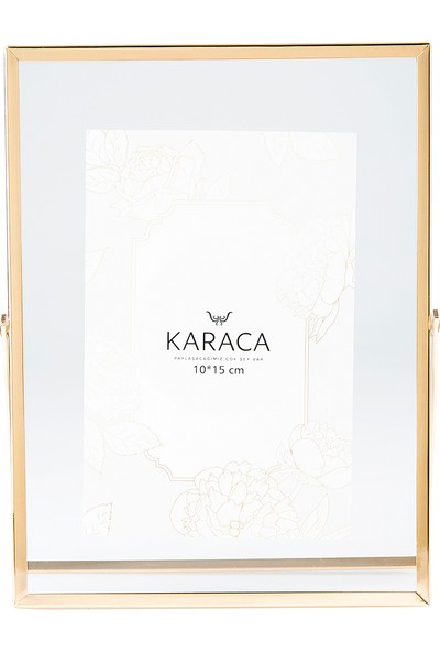 Karaca Magic 15x21 cm Altın Çerçeve DG68 Karaca Magic 15x21 cm Altın Çerçeve DG68