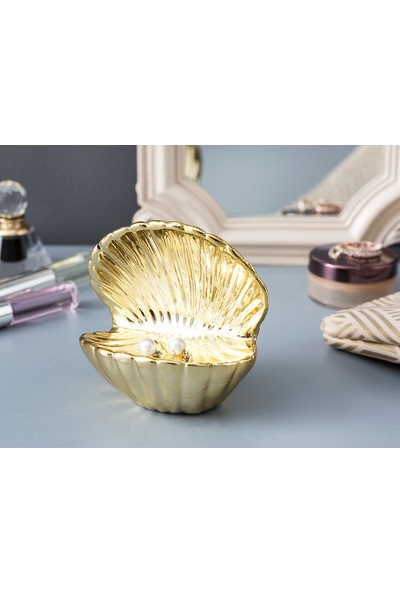 Madame Coco Floralie Büyük Takı Kasesi - Gold Madame Coco Floralie Büyük Takı Kasesi - Gold