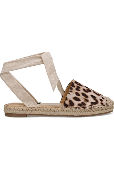Nine West More2-A Krem Kadın Espadril Ayakkabı