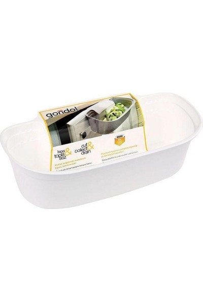 Gondol G550 Bio Pratik Çöp Kutusu Dolap Askılıklı 2,20 lt Gondol G550 Bio Pratik Çöp Kutusu Dolap Askılıklı 2,20 lt