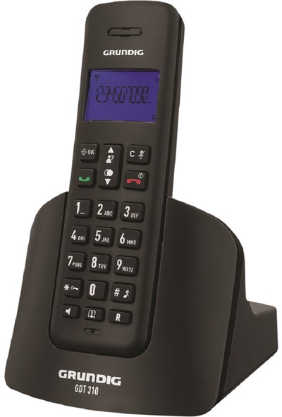 Grundig Gdt 310 Siyah Dect Telefon Grundig Gdt 310 Siyah Dect Telefon