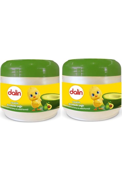 Dalin 2'li Avokado Yağlı Vazelin 100 ml Dalin 2'li Avokado Yağlı Vazelin 100 ml