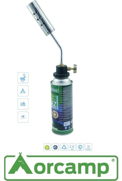 Orcamp Orgaz Xu 193 Çevirmeli Siboplu Pürmüz + 1 Adet 227 gr Kartuş Orcamp Orgaz Xu 193 Çevirmeli Siboplu Pürmüz + 1 Adet 227 gr Kartuş