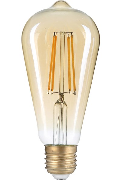 Heka LED Rustik Ampul 6 W E27 Gün Işığı Heka LED Rustik Ampul 6 W E27 Gün Işığı